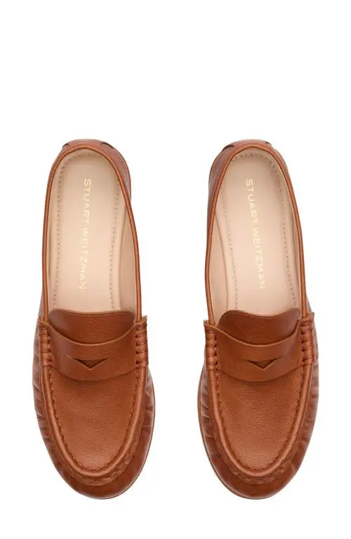 STUART WEITZMAN Spencer Woven Loafer - Luxesaddle