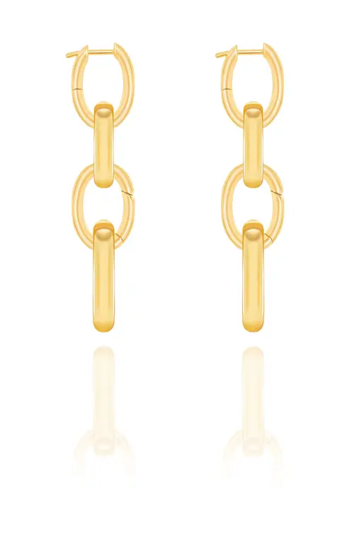 SAMANTHA SIU - NEW YORK 18k Plated Renaissance Romance Dangle Earrings