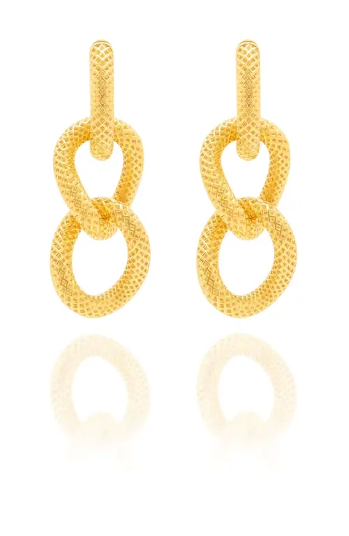 SAMANTHA SIU - NEW YORK Gotham Nights Chain-link Earrings