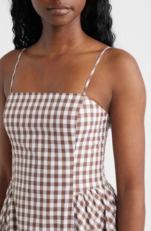 LUCY PARIS Kalley Sleeveless Cotton Maxi Dress