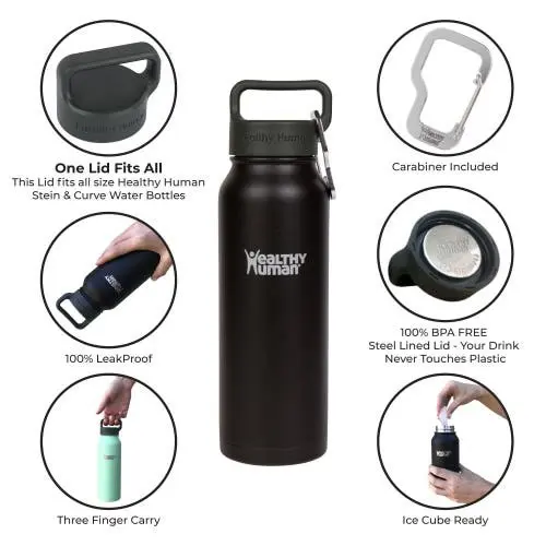 HEALTHY HUMAN The Stein Water Bottle 21 Oz
