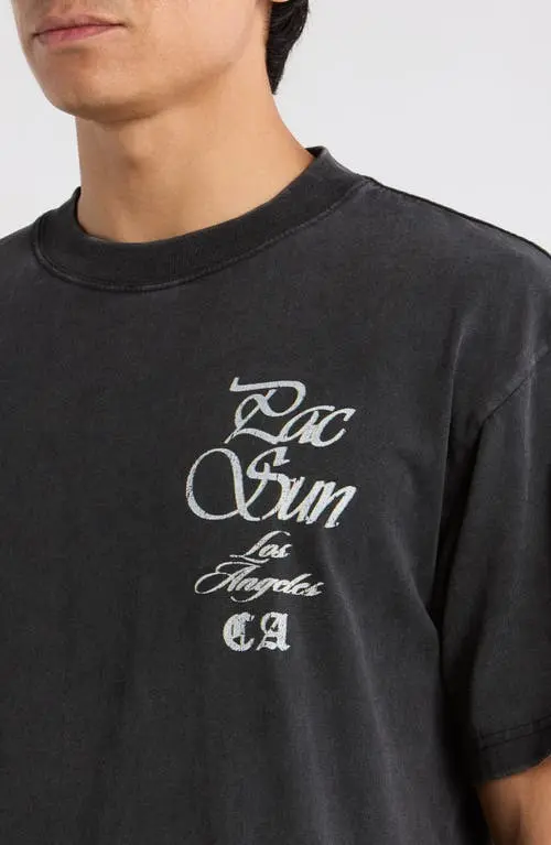 PACSUN Cyber Hand Cotton Graphic T-shirt