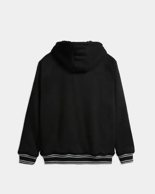 ECKO Faux Shearling Lined Full-zip Hoodie