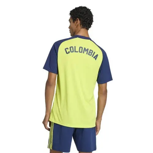 Adidas Colombia National Team 2026 Pre-match Top - Yellow