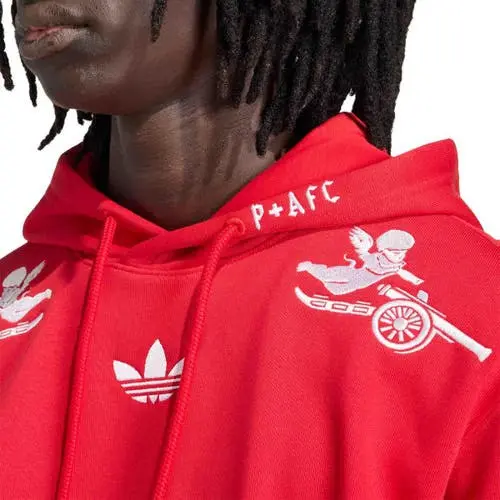 Adidas Arsenal X Places+faces Collaboration Hoodie - Red