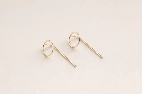 SHEENA MARSHALL JEWELRY Eloise Threader Earrings - 14k Gold Fill