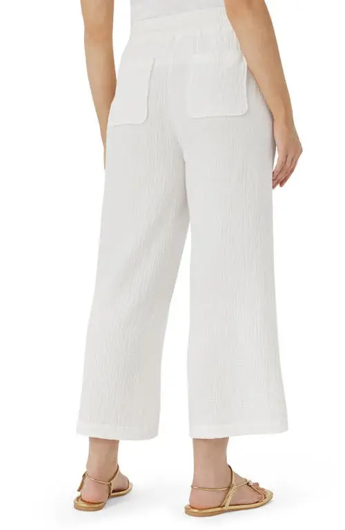 Splendid Ava Cotton Gauze Drawstring Pants