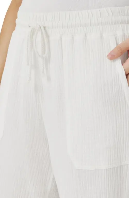 Splendid Ava Cotton Gauze Drawstring Pants