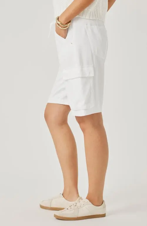 Splendid Denim Cargo Shorts - White