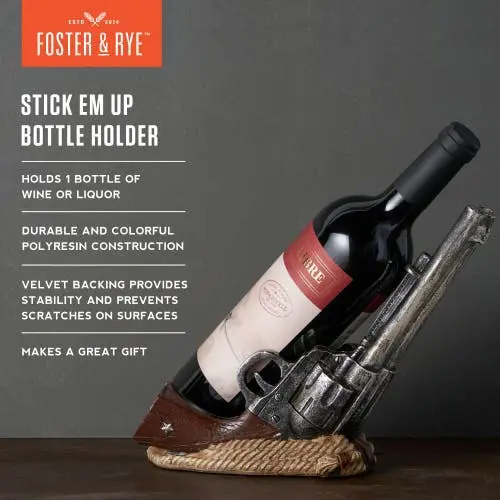 FOSTER & RYE Stick Em Up Bottle Holder