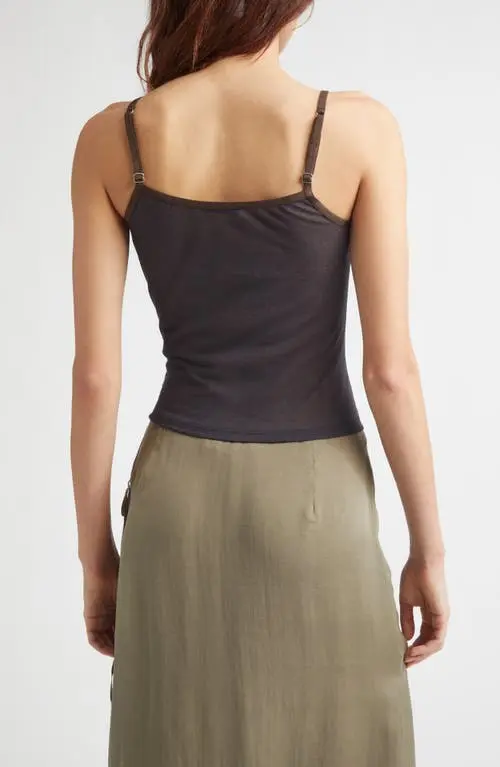Paloma Wool Nasem Cotton Blend Jersey Camisole - Grey