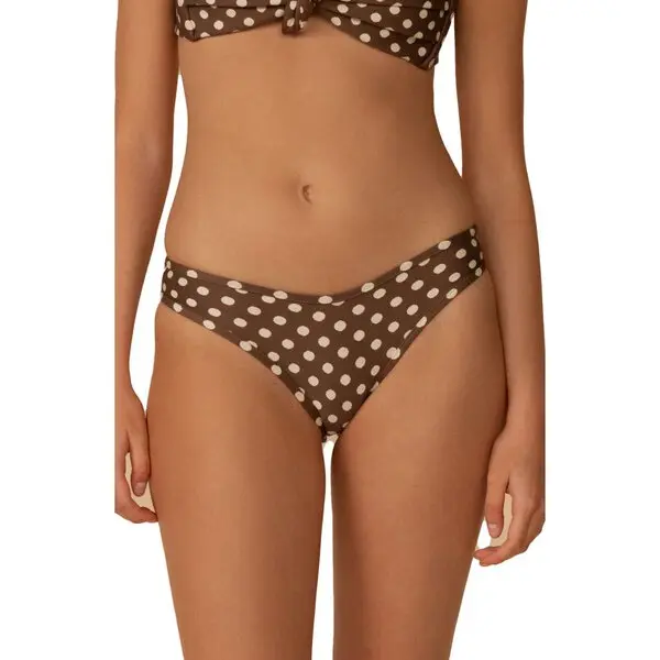 MONTCE Lulu Polka Dot Bikini Bottoms - Vivian