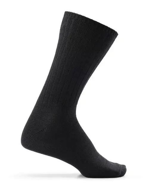 HARBOR BAY BY DXL Big & Tall Extra-wide Crew Socks 3 Pack