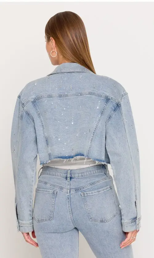 Generation Love Delan Embellished Denim Jacket