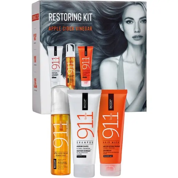 BIOTOP PROFESSIONAL 911 Quinoa Apple Cider Vinegar Restoring - Kit