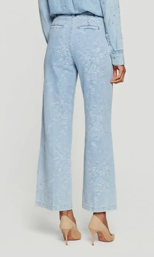 Generation Love Milagro Floral Wide-leg Jeans