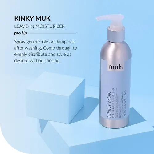 MUK HAIRCARE Kinky Muk Curl Leave In Moisturiser
