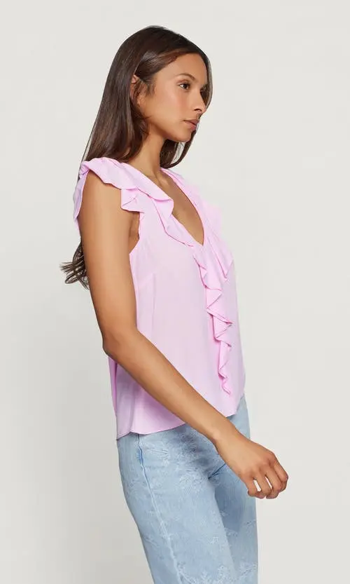 Generation Love Everheart Georgette Blouse - Soft Rose