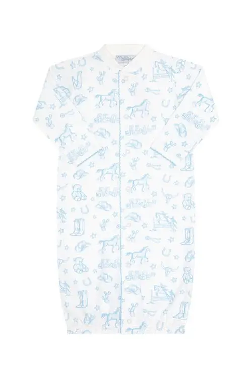 NELLAPIMA Lone Star Toile Converter Gownbaby - Blue