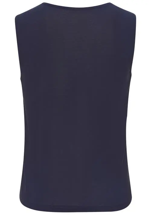 LASCANA Sleeveless Crewneck Tank Top