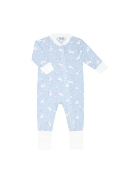 NELLAPIMA Bunny Cotton Coverall - Blue