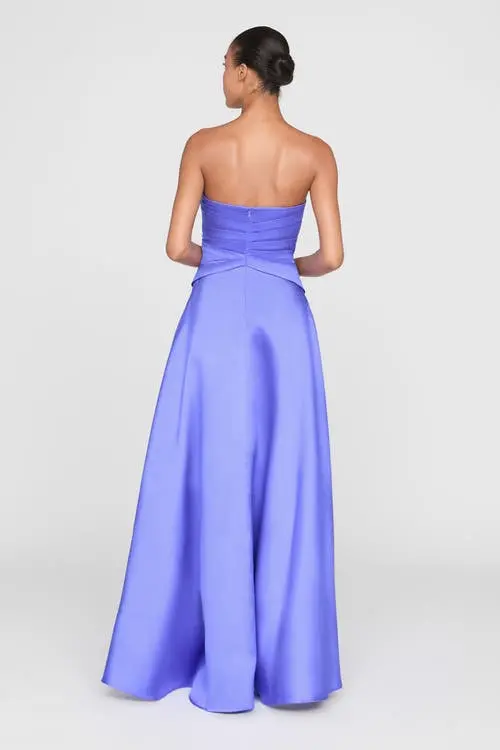Theia Coco High-low Mikado Gown