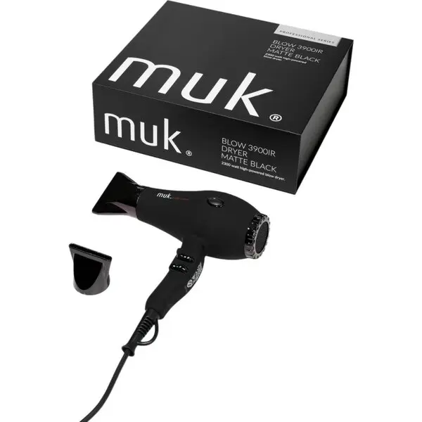MUK HAIRCARE 3900ir Dryer Black