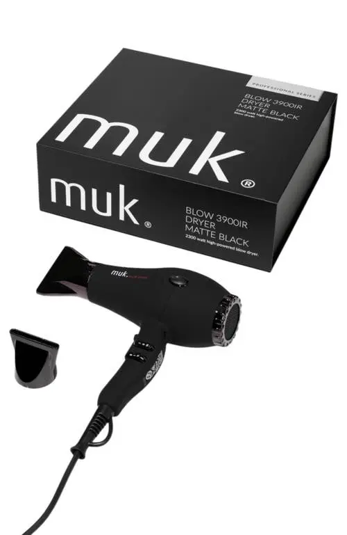 MUK HAIRCARE 3900ir Dryer Black - None