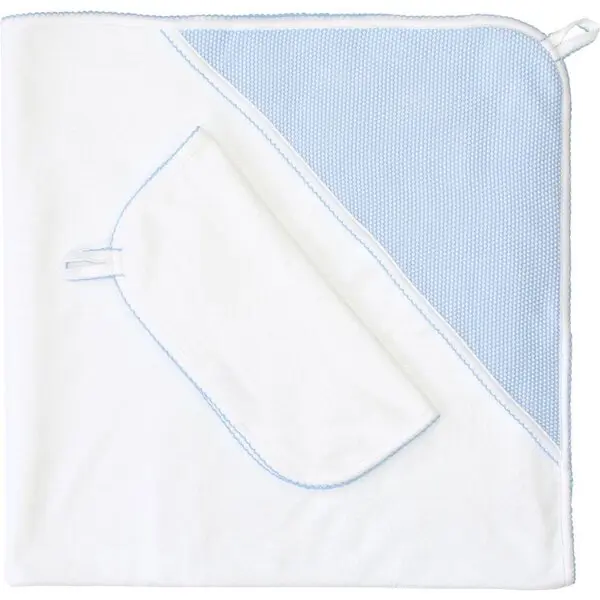 NELLAPIMA Bubble Hooded Towelbaby - Blue