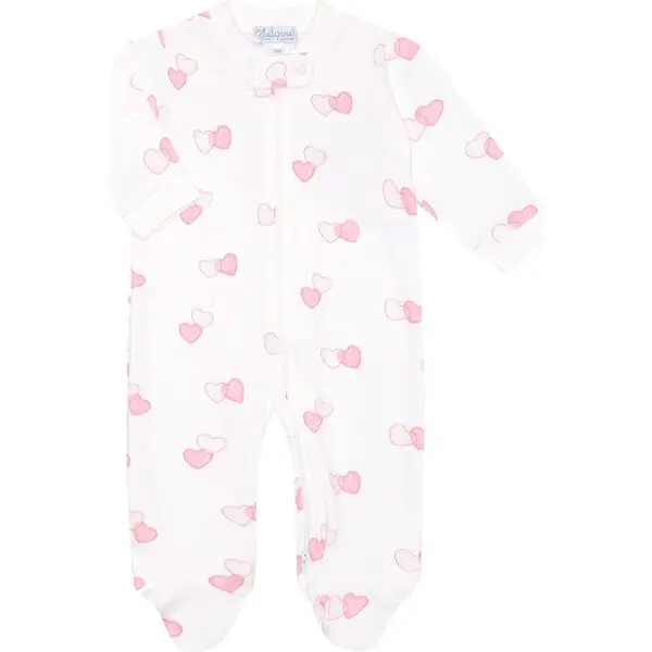 NELLAPIMA Sweetheart Zipper Footiebaby - Pink