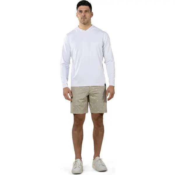 ASHWORTH GOLF Oslo Printed Short - Moss
