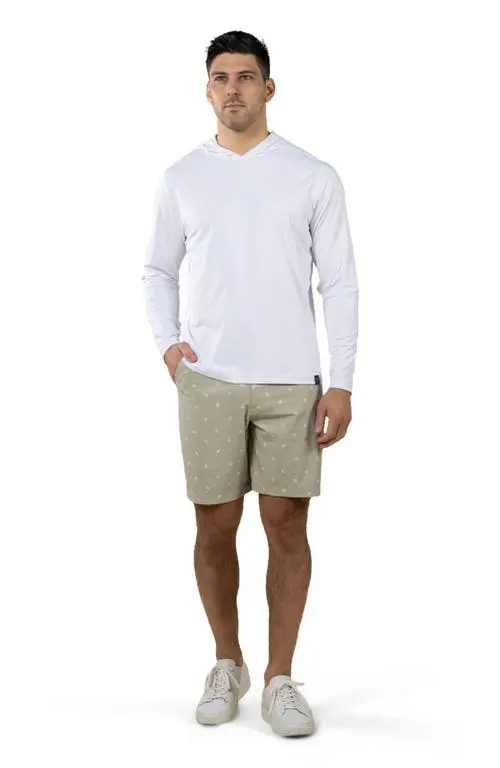 ASHWORTH GOLF Oslo Printed Short - Moss