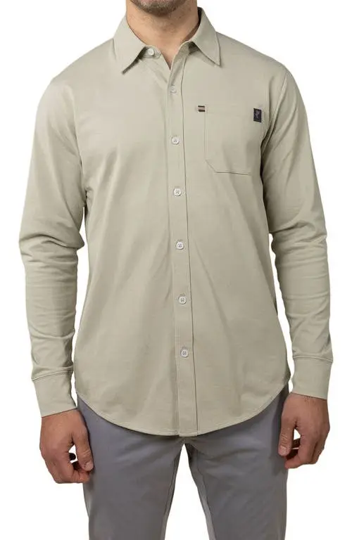 ASHWORTH GOLF Ls Hightide Shirt - Moss