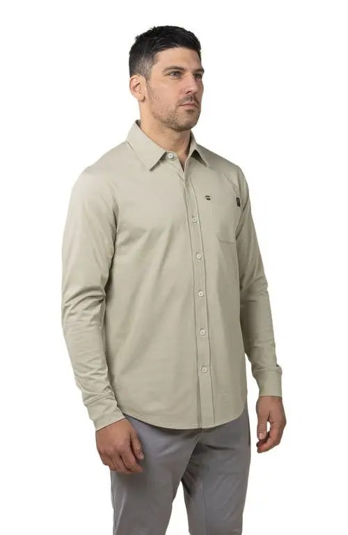 ASHWORTH GOLF Ls Hightide Shirt - Moss