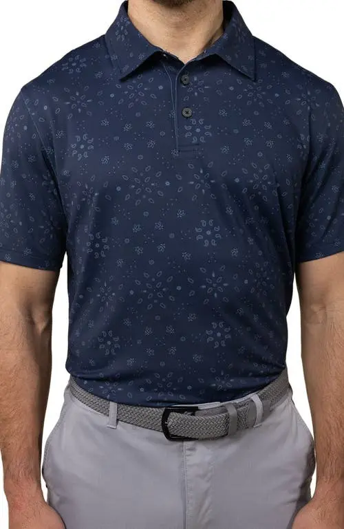 ASHWORTH GOLF Western Polo - Midnight