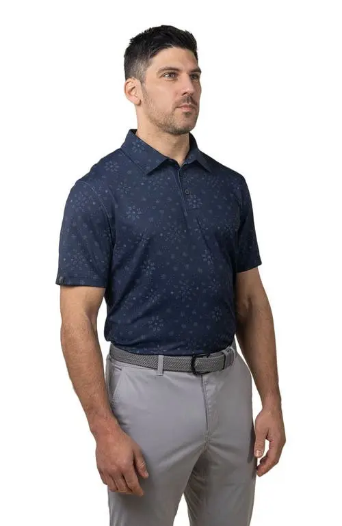 ASHWORTH GOLF Western Polo - Midnight