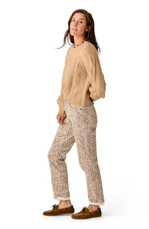 Carve Designs Carson High Rise Jean - Leopard