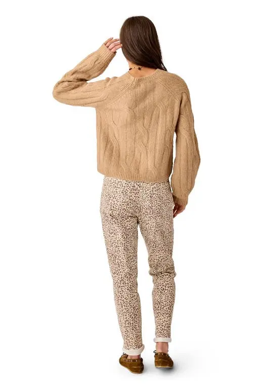 Carve Designs Carson High Rise Jean - Leopard