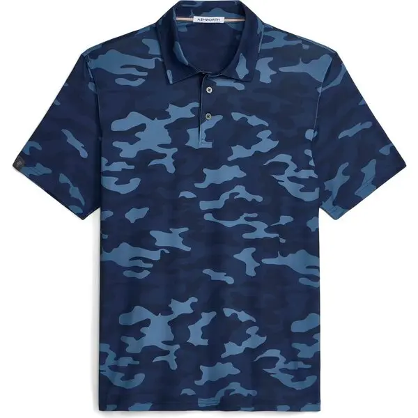 ASHWORTH GOLF Camo Polo