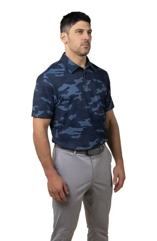 ASHWORTH GOLF Camo Polo