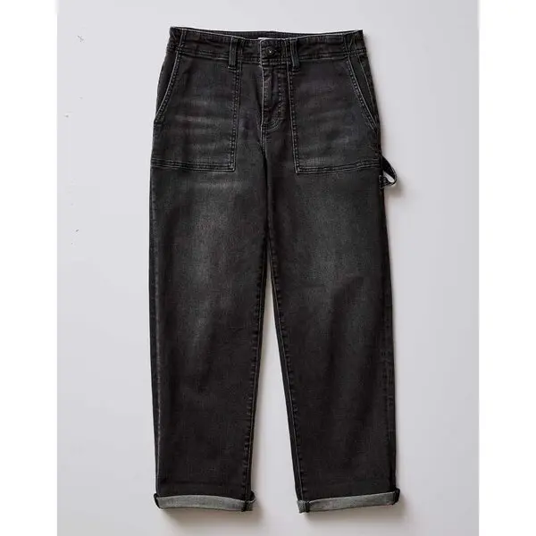 Carve Designs Corey Denim Pant - Washed Black