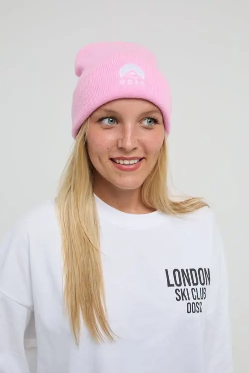 OOSC Classique Beanie - Dusky Pink