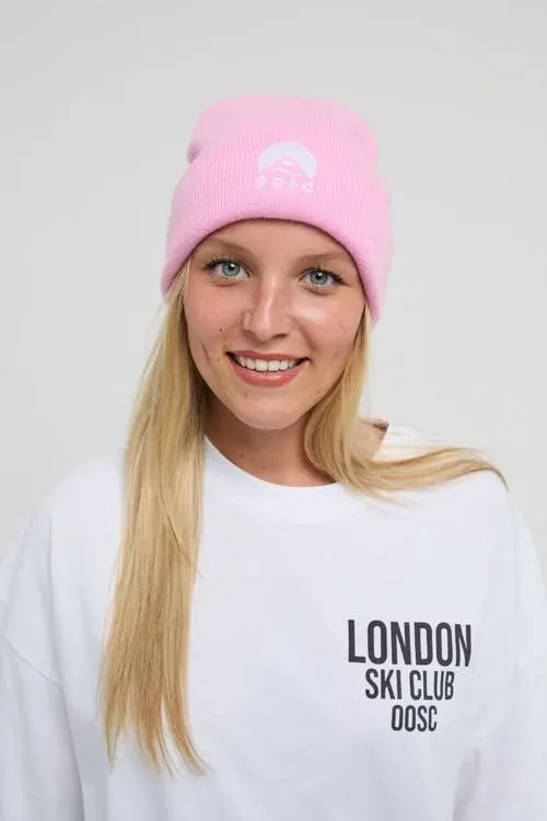 OOSC Classique Beanie - Dusky Pink