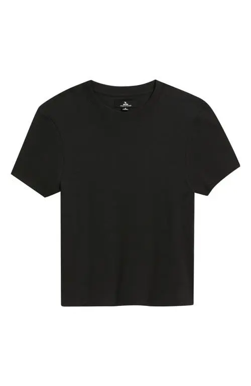 Rip Curl Classic Fitted Stretch Cotton T-shirt - Black