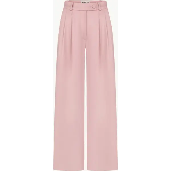 MALVA FLOREA High-waisted Loose-fitting Pants