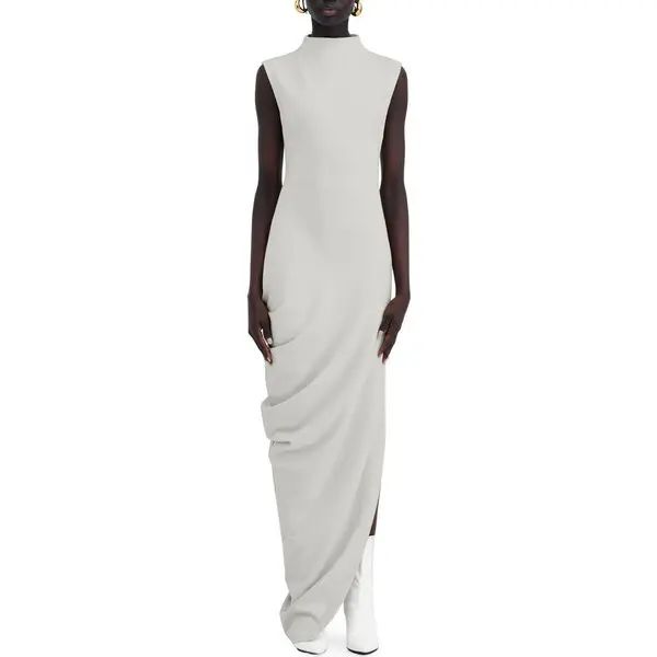MARCELLA Bond Ruched Sleeveless Maxi Dress
