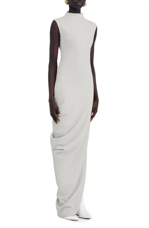 MARCELLA Bond Ruched Sleeveless Maxi Dress