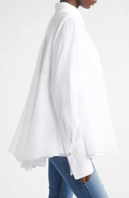 Brandon Maxwell The Vaughn Layered Button-up Shirt