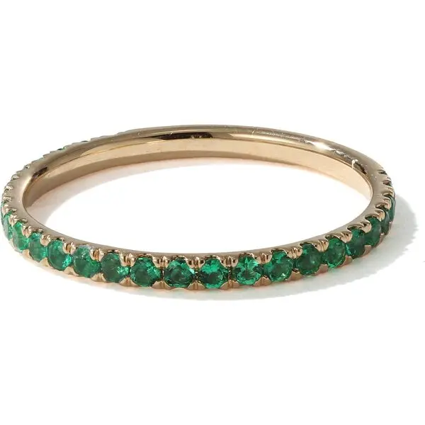 MARK HENRY Thread 18k Gold And Ring - Emerald