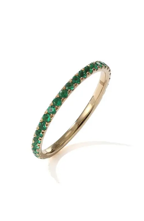 MARK HENRY Thread 18k Gold And Ring - Emerald